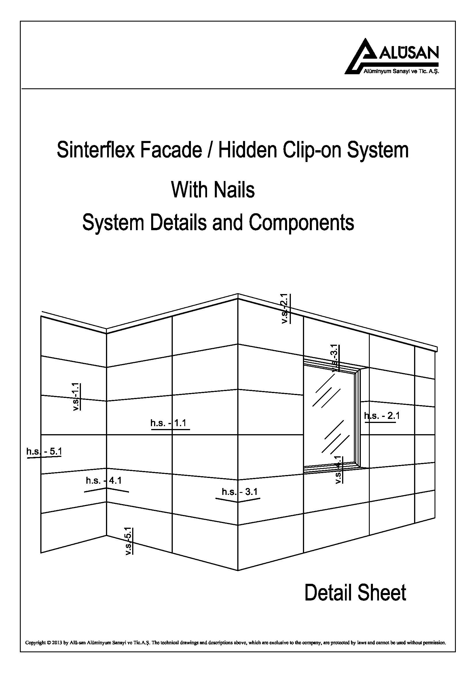 Hidden-Clips System :: Alüsan - Alüminyum